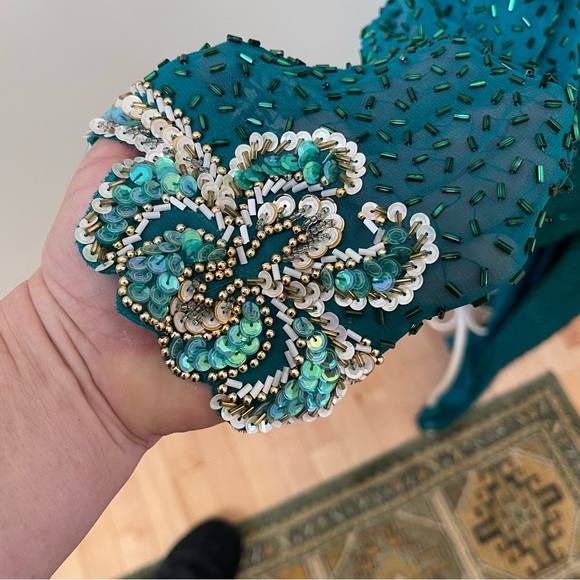 Landa | Dresses | 8s Drag Queentorch Singer Dynasty Beaded Gown Vintage ...